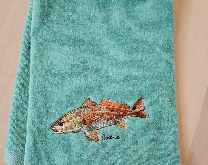 Bass Fish Hand Towels - Etsy