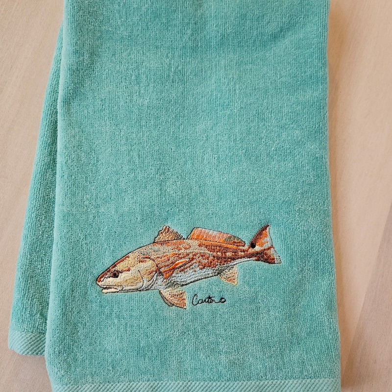 Fish Hand Towels - Etsy