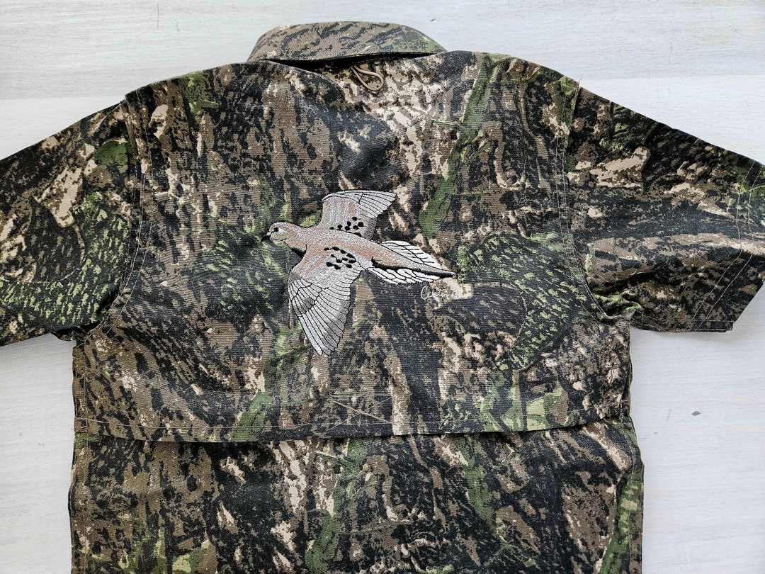Personalized Youth Camo Dove Hunting & Fishing Shirt - Embroidered ...