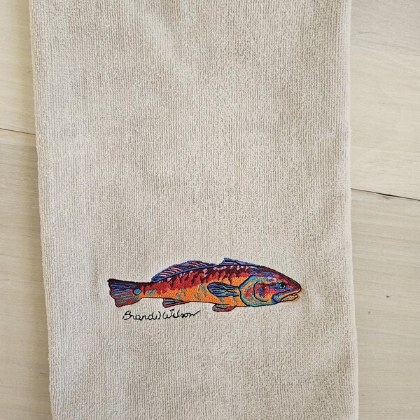 Fish Hand Towels - Etsy