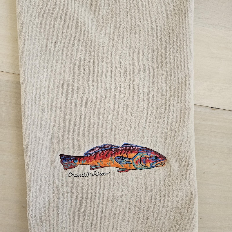 Fish Hand Towels - Etsy