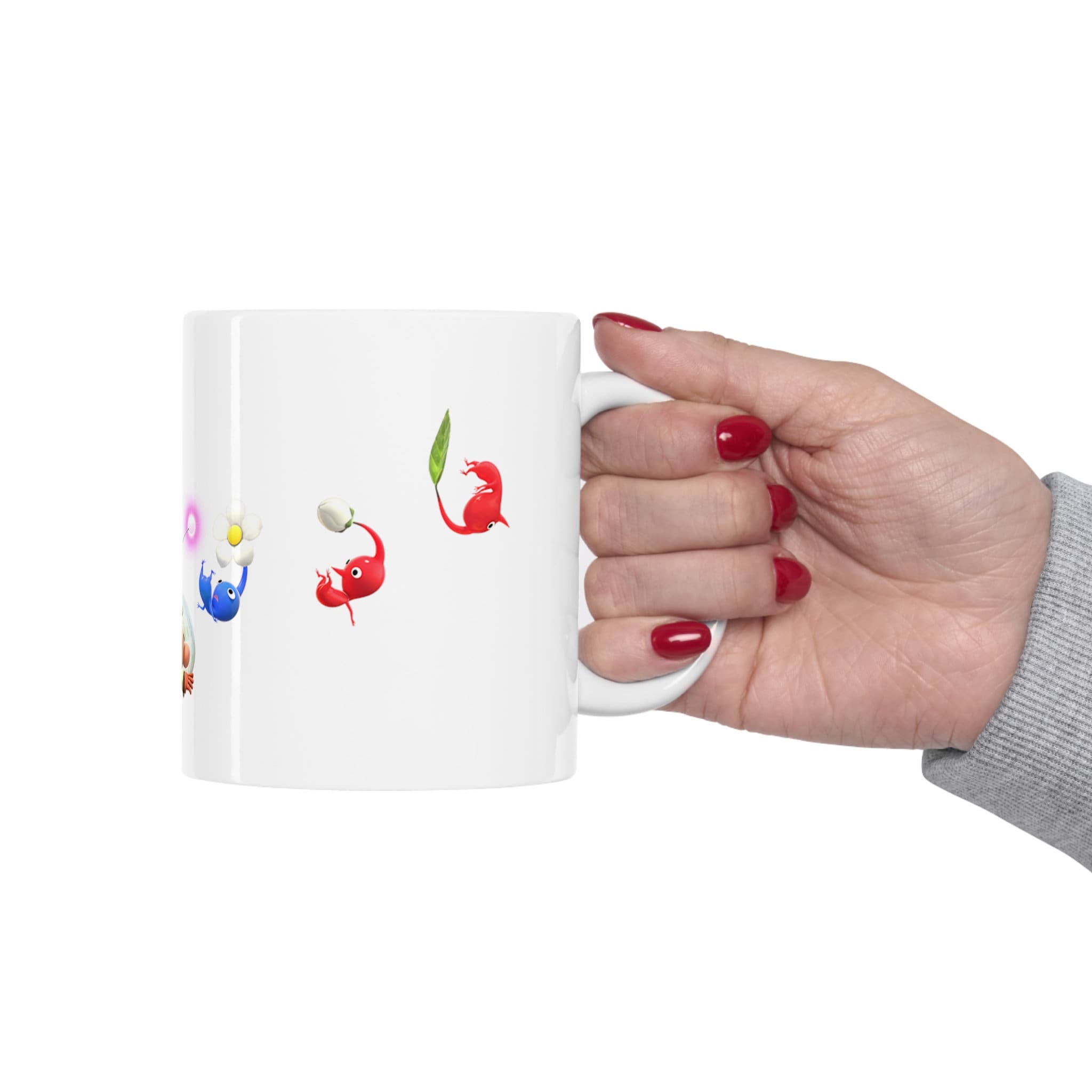 Pikmin Olimar Throwing Pikmin Mug - Etsy