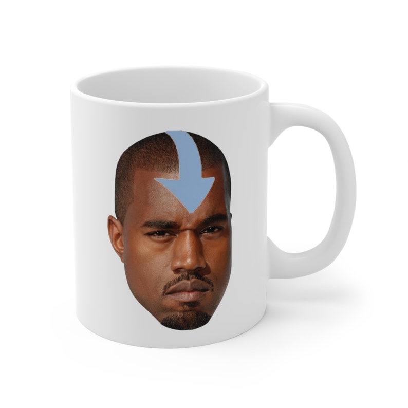 Avatar the Last Airbender Mug, Kanye West, ATLA Ceramic Mug 11oz - Etsy