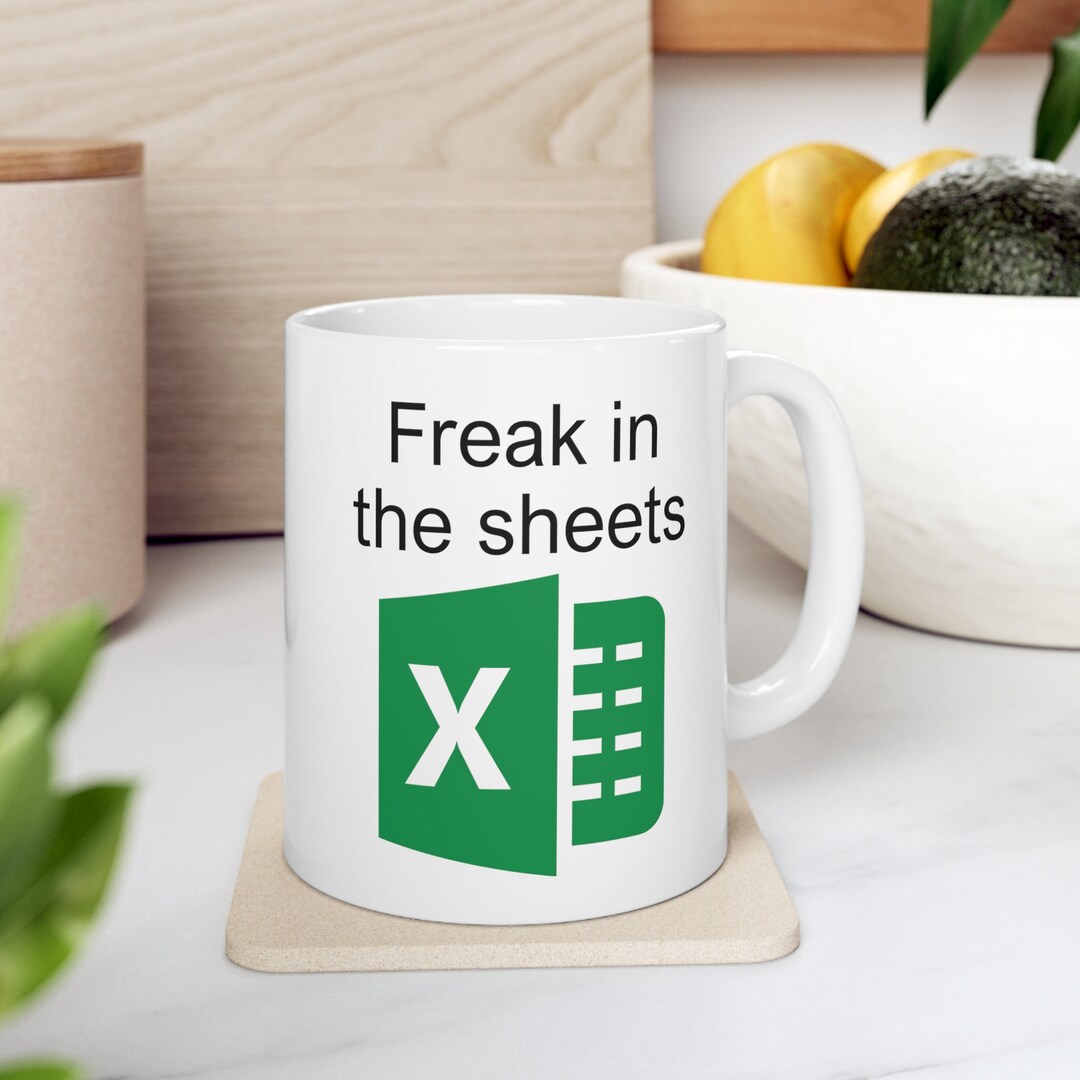 Freak in the Sheets Excel Humour, Computer Science Joke, Coworker Gift ...