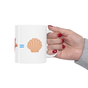 Sponge + Starfish = Clam Mug, Spongebob - Etsy