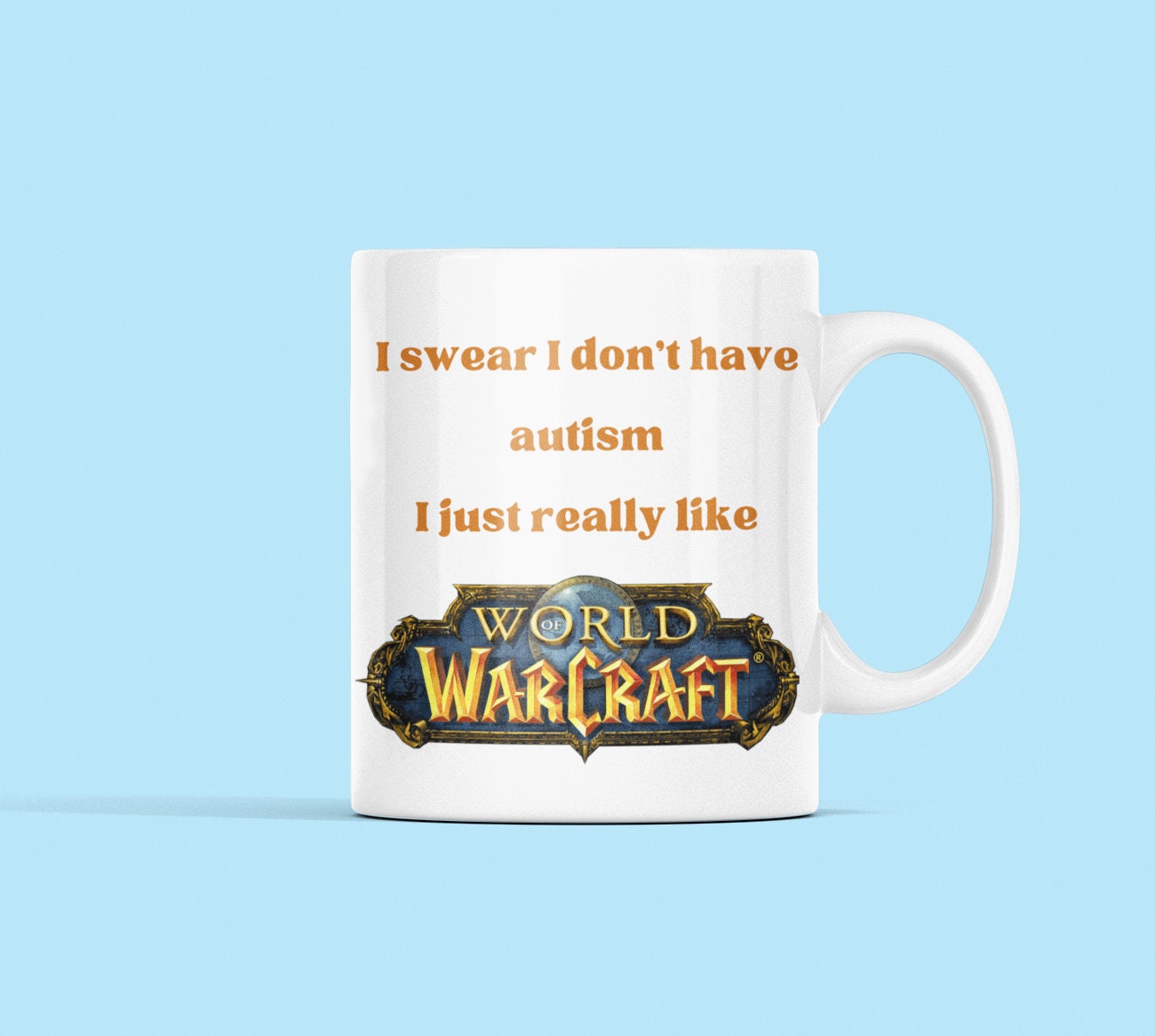World of Warcraft Dark Humour Mug One-sided - Etsy