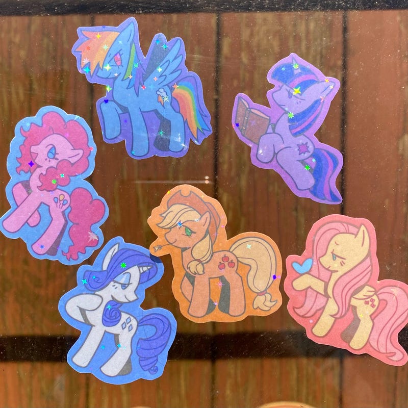 Mlp Stickers - Etsy