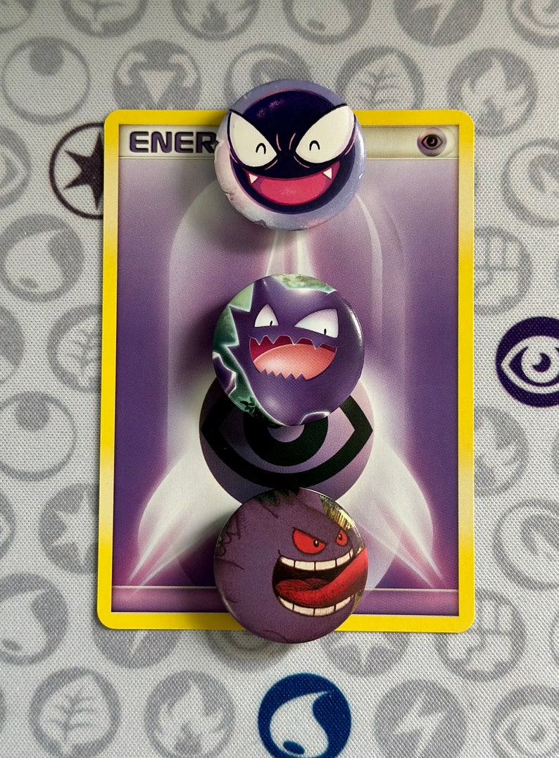 1 Inch Pokémon Magnets Made From Authentic Pokémon Cards - Etsy