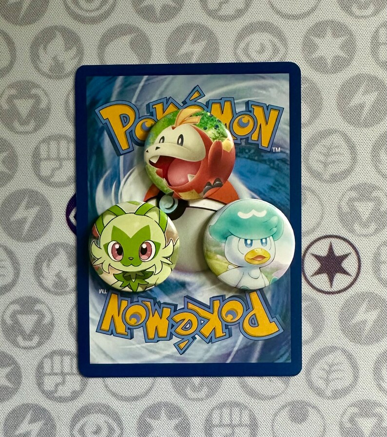 1 Inch Pokémon Magnets Made From Authentic Pokémon Cards - Etsy