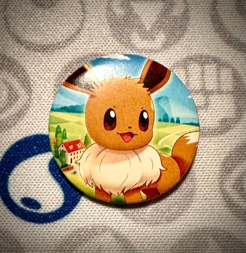 1 Inch Pokémon Buttons Mystery Packs Made From Authentic Pokémon Cards ...