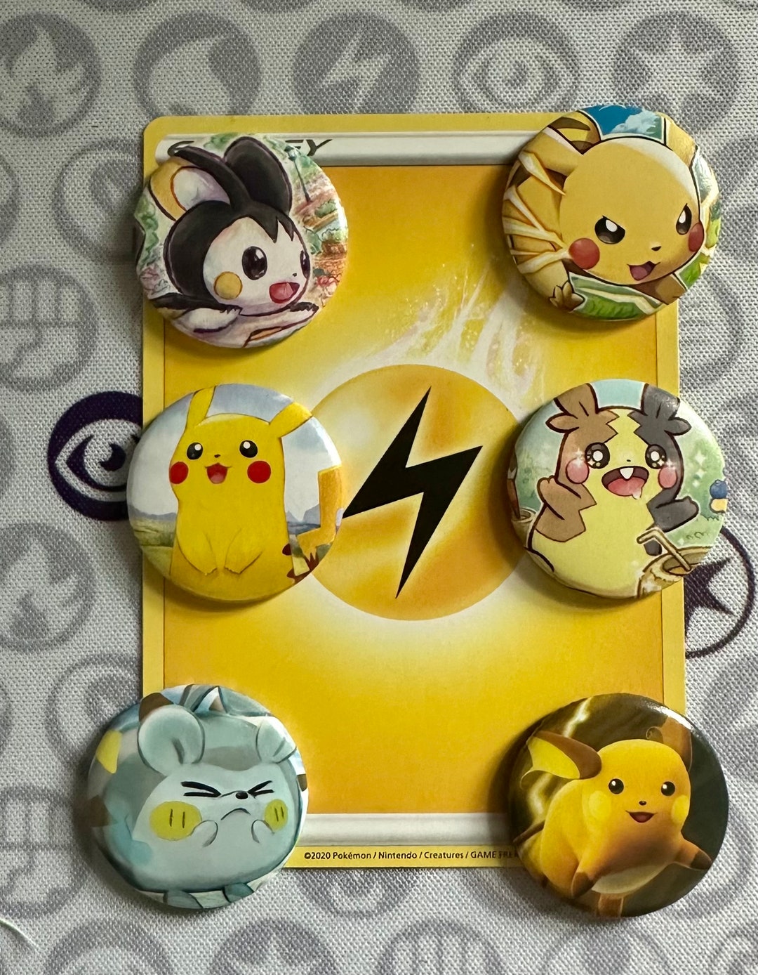 1 Inch Pokémon Magnets - Made From Authentic Pokémon Cards! - Etsy