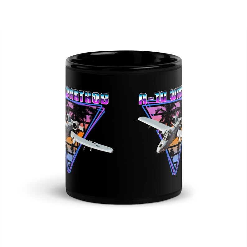 A-10 Thunderbolt Warthog Retro Wave Synthwave Aesthetic Military USAF ...
