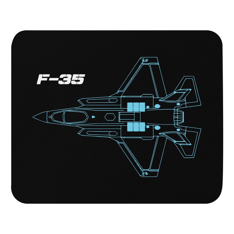 F-35 Lightning Fighter Jet Blueprint Line Art Military Pilots Aviation ...