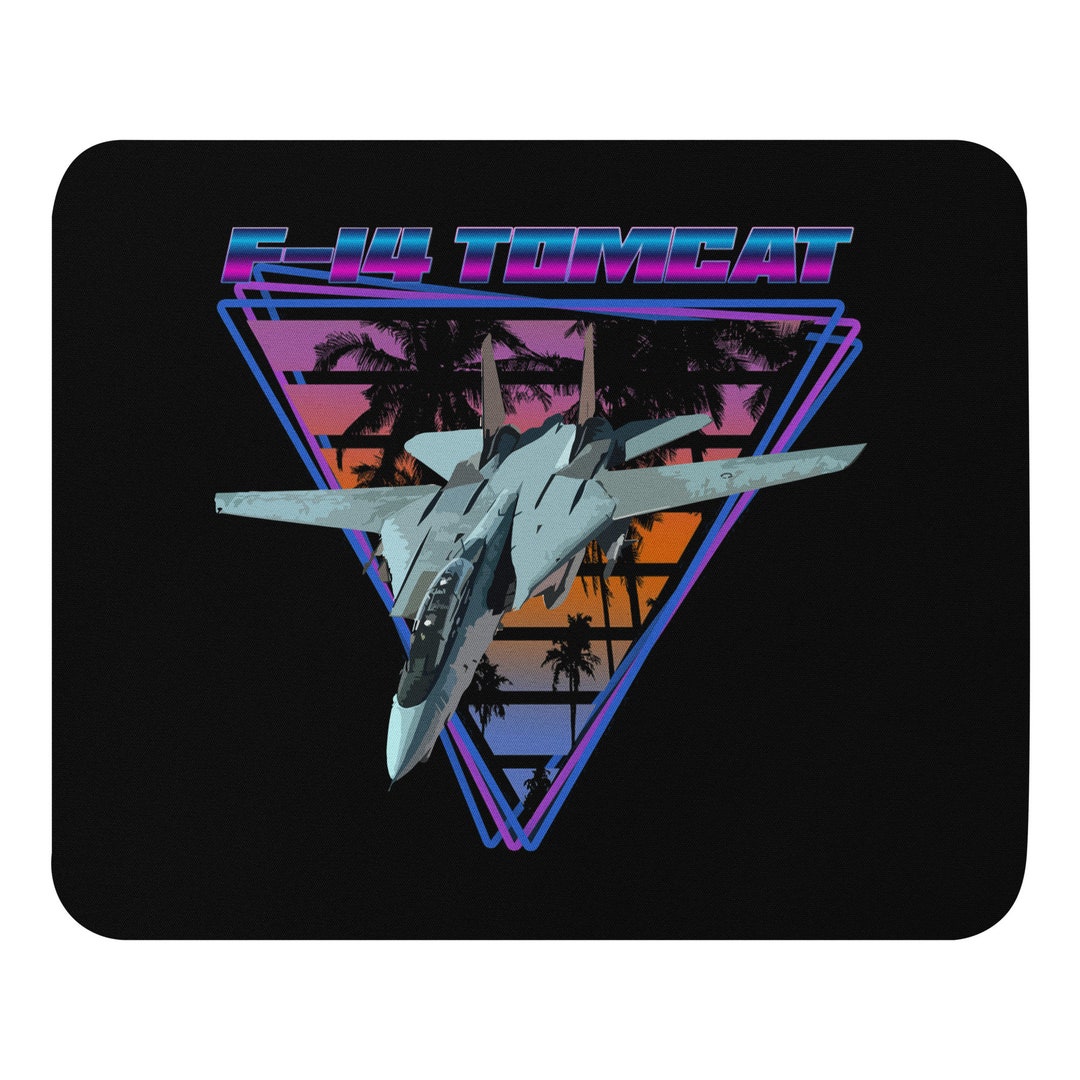 F-14 Fighter Jet Retro Wave Synthwave Aesthetic Military USAF Pilots ...