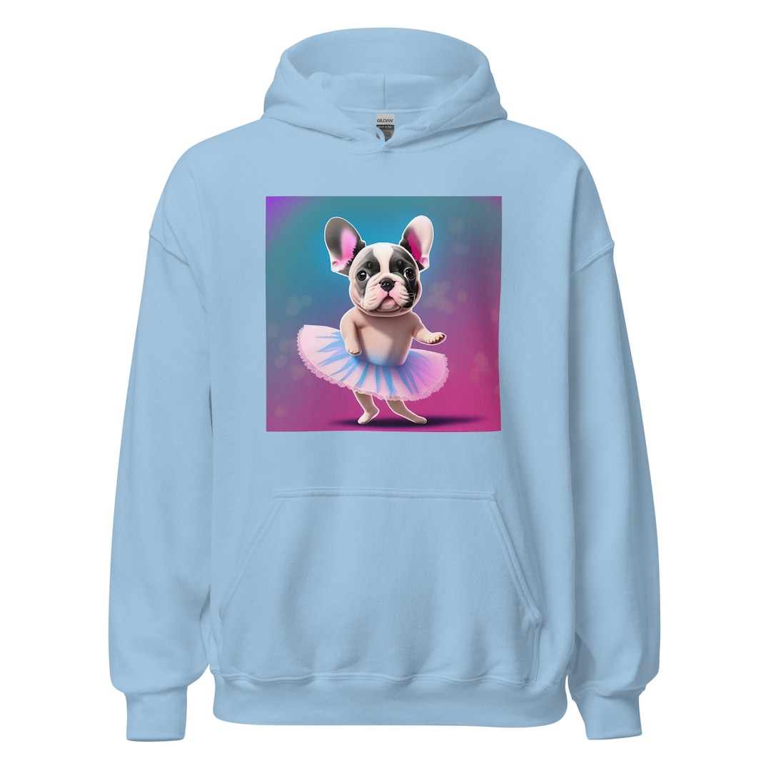 Puppy Ballet Dancing Frenchie Lovers French Bulldog Gift - Unisex ...