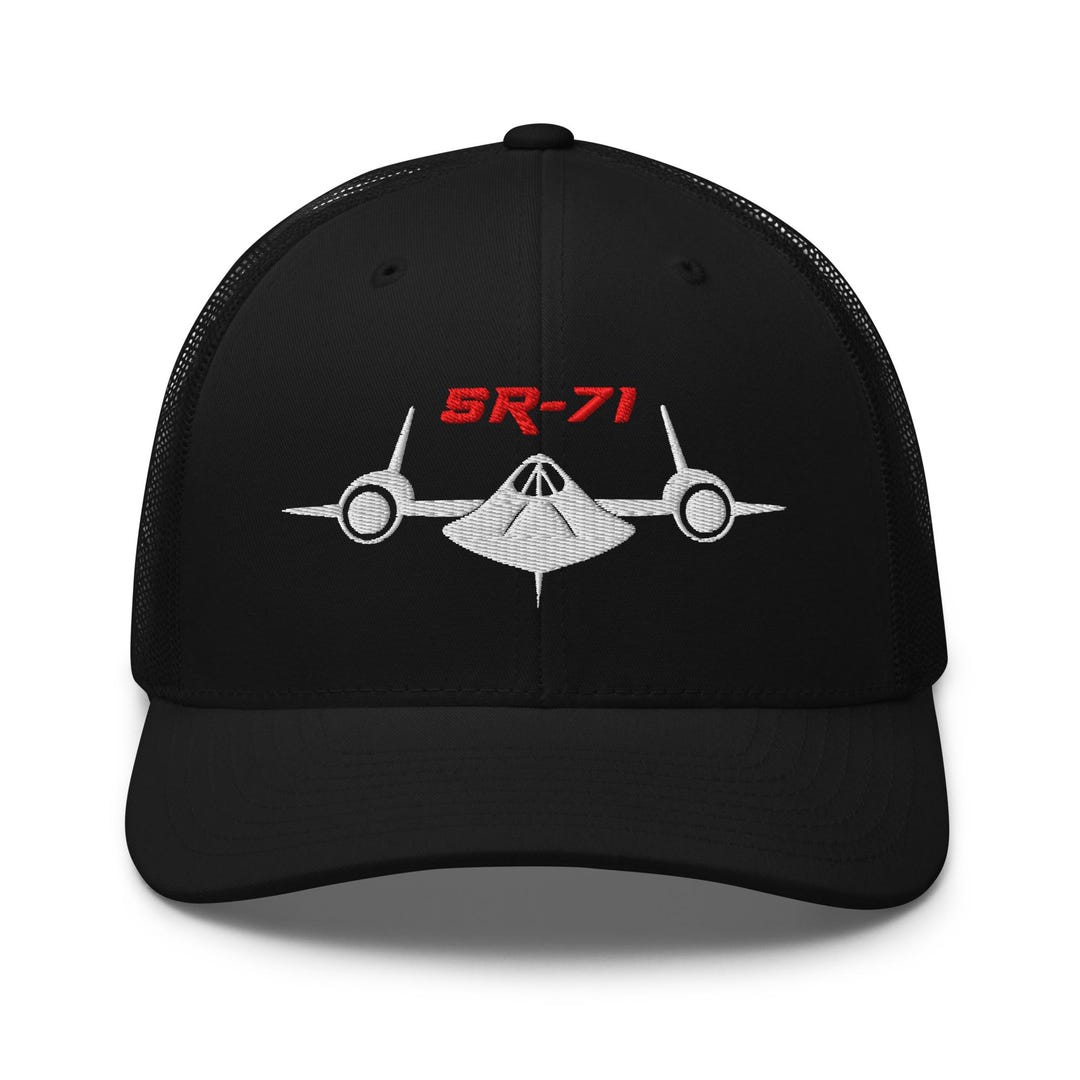 SR-71 Blackbird Front View Graphic Stealth Recon Jet Military Aviation ...