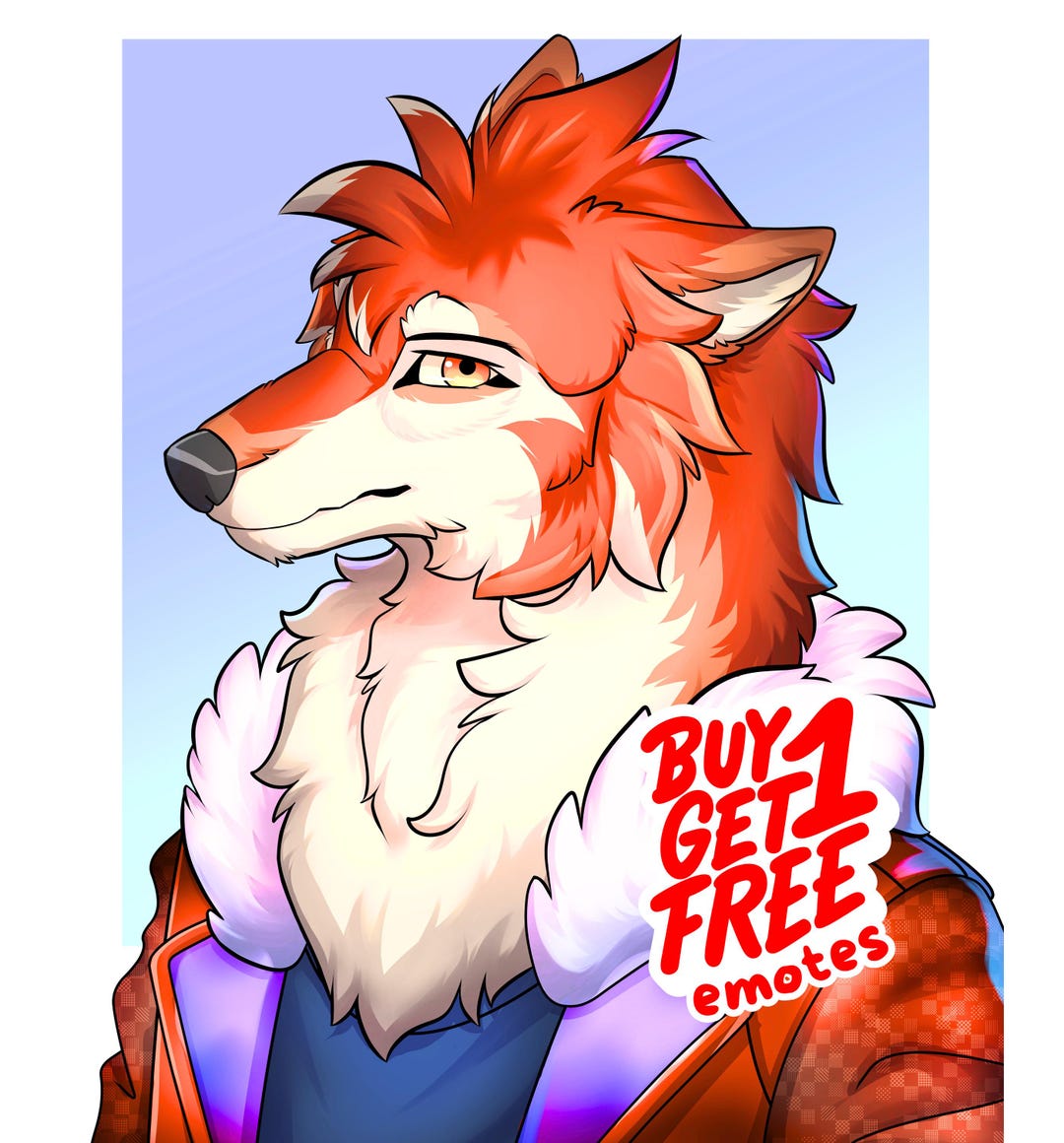 Custom Furry Art Illustration, Fursona Commission, Anthro Drawings ...