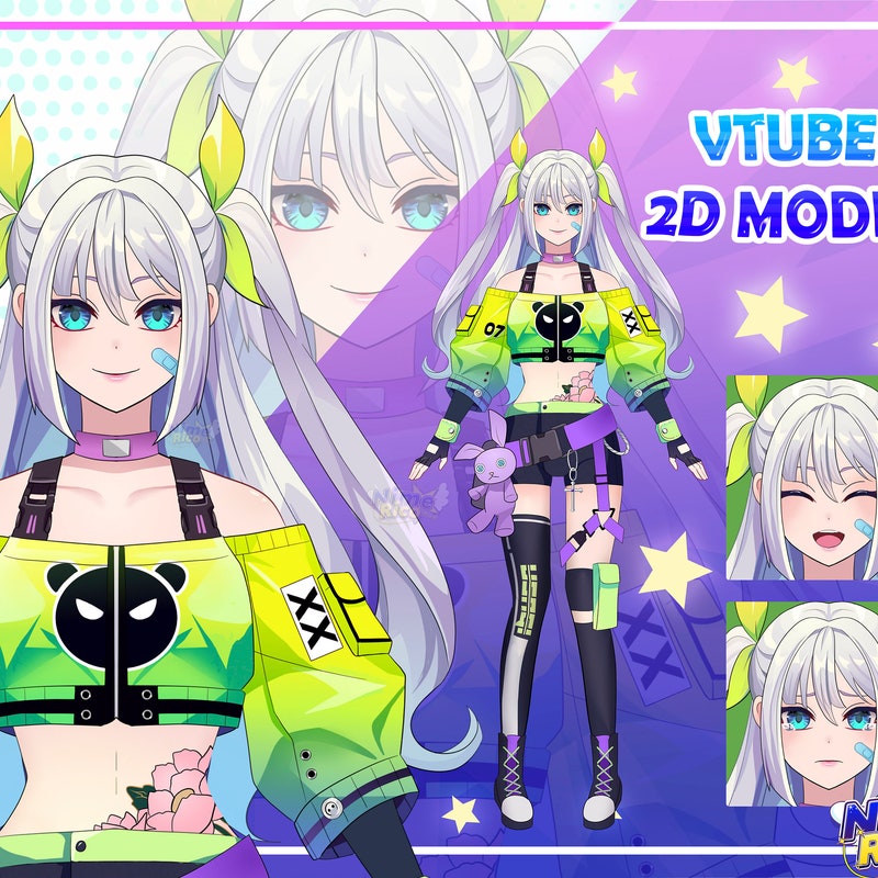 Live2d Model Premade - Etsy