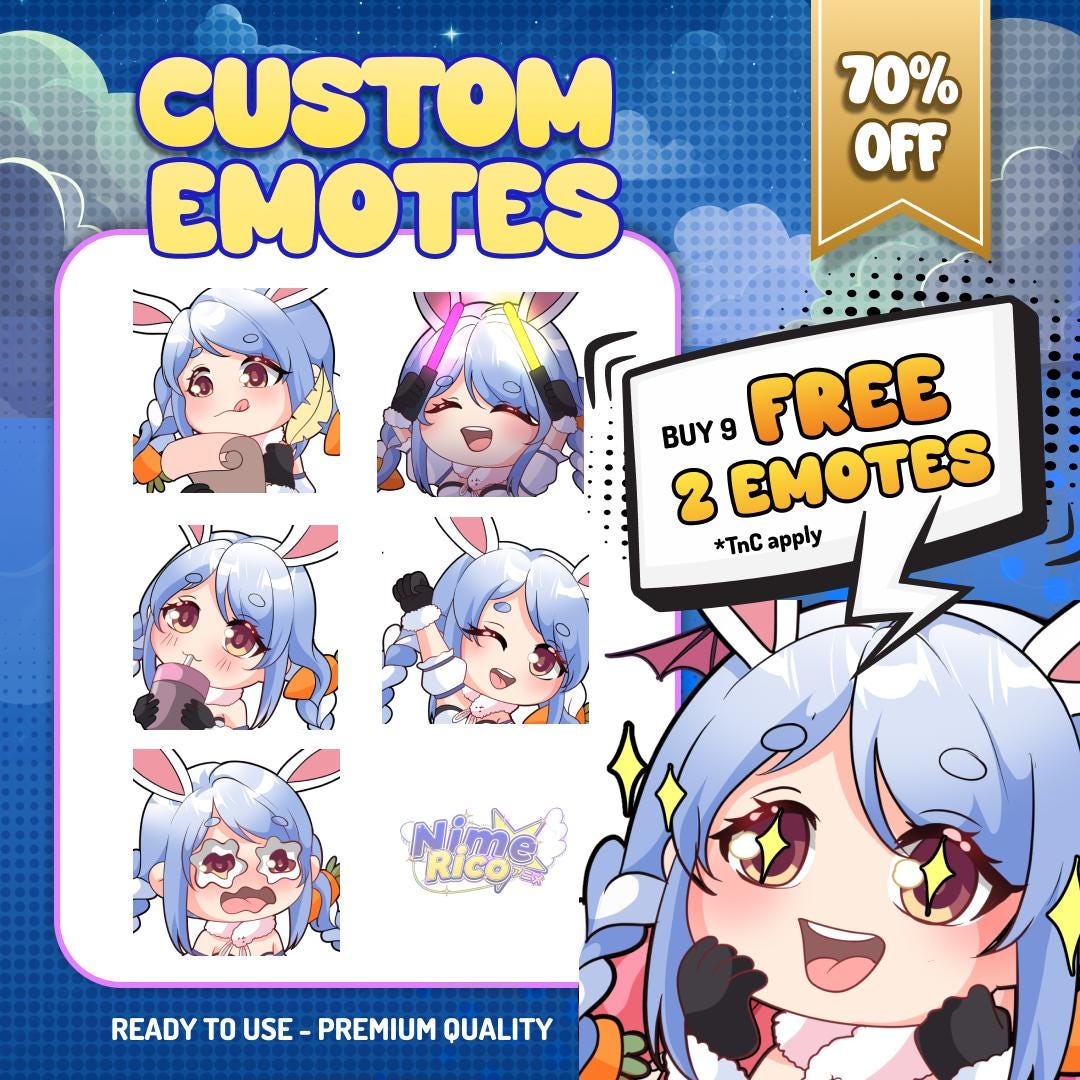 Custom Kick Emotes Twitch Emotes | Personalized Twitch Emotes ...