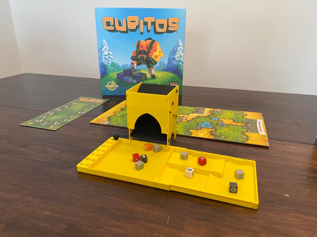 Cubitos Dice Tray and Dice Tower - Etsy