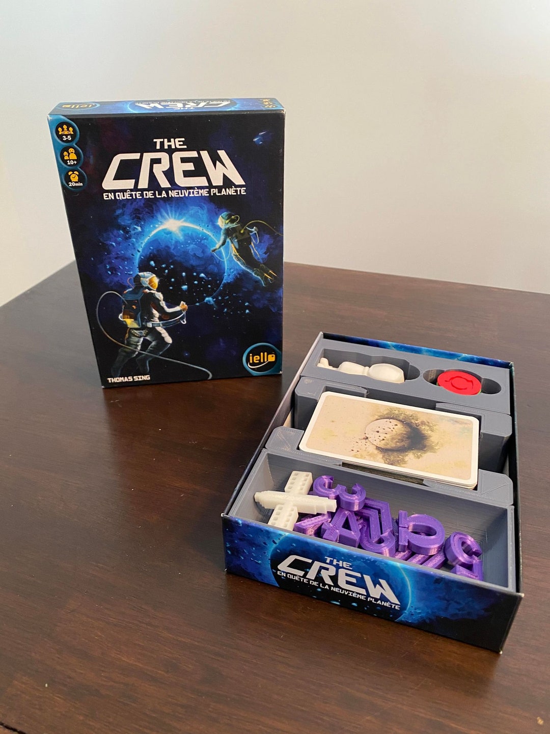The Crew Board Game Insert 17 Pcs Tokens - Etsy