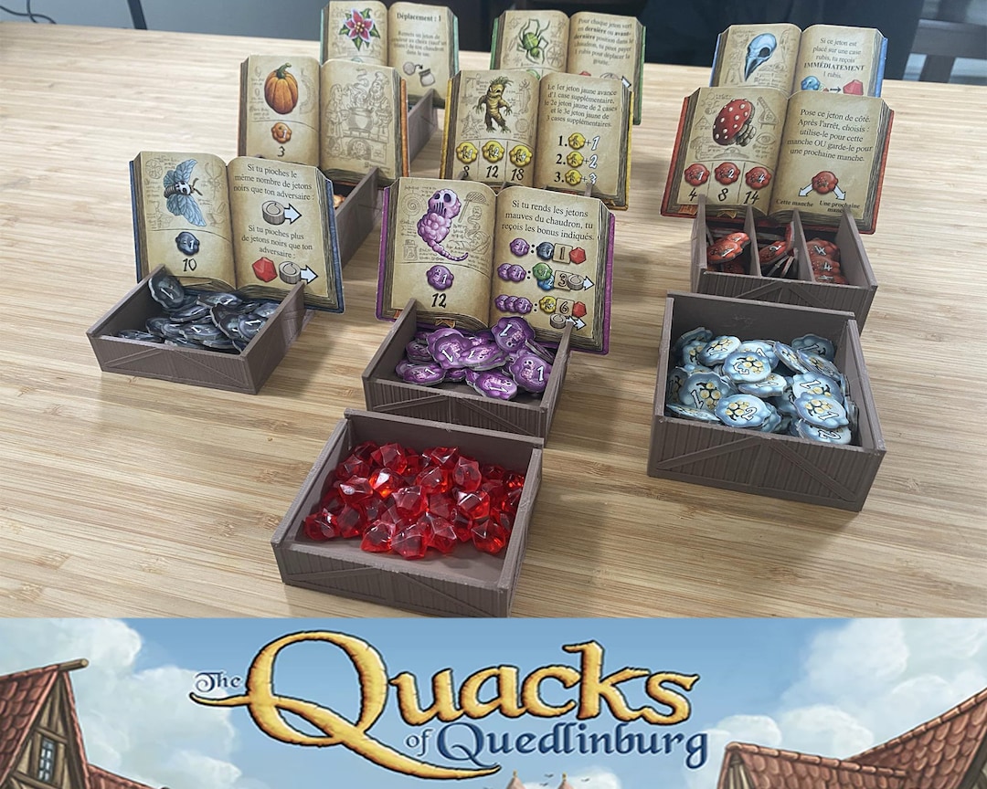 The Quacks of Quedlinburg Storage Boxes Fit Both Expansions - Etsy