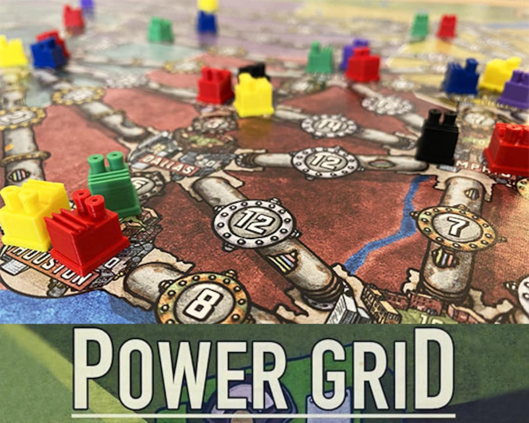 Upgraded Tokens for Power Grid Board Game - Etsy