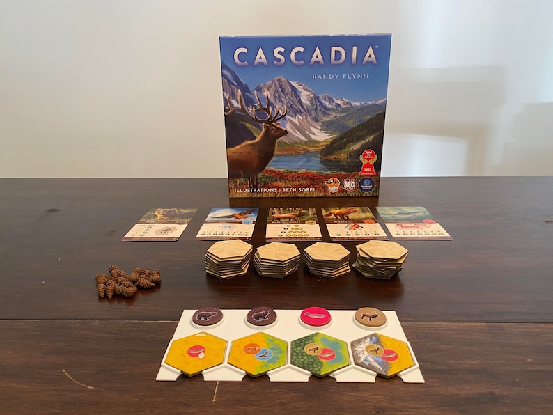 Cascadia 3d Print Pine Tokens 25 Pack - Etsy