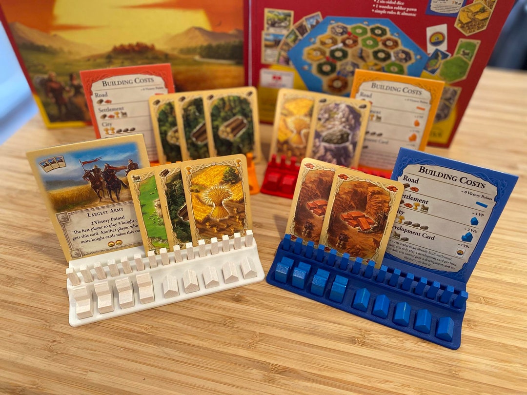 Catan Player Board Upgrade Kit - Etsy