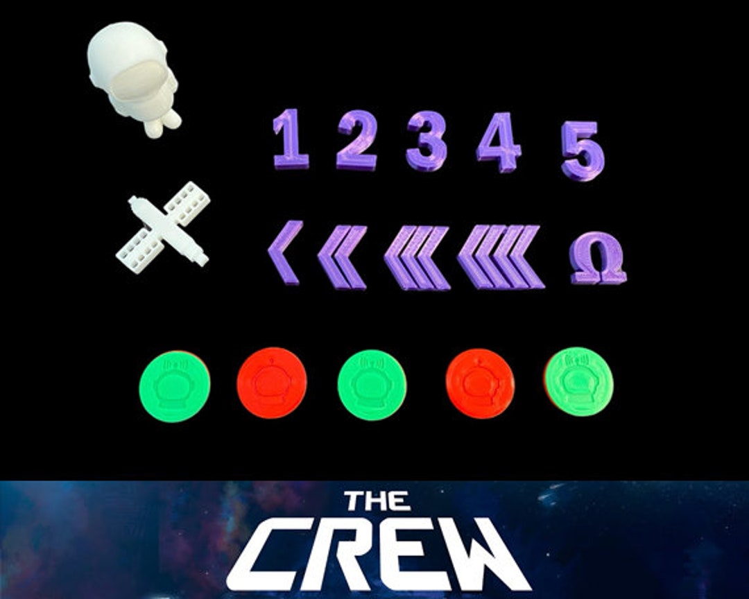 The Crew Tokens Upgrade Kit 17 Pcs - Etsy