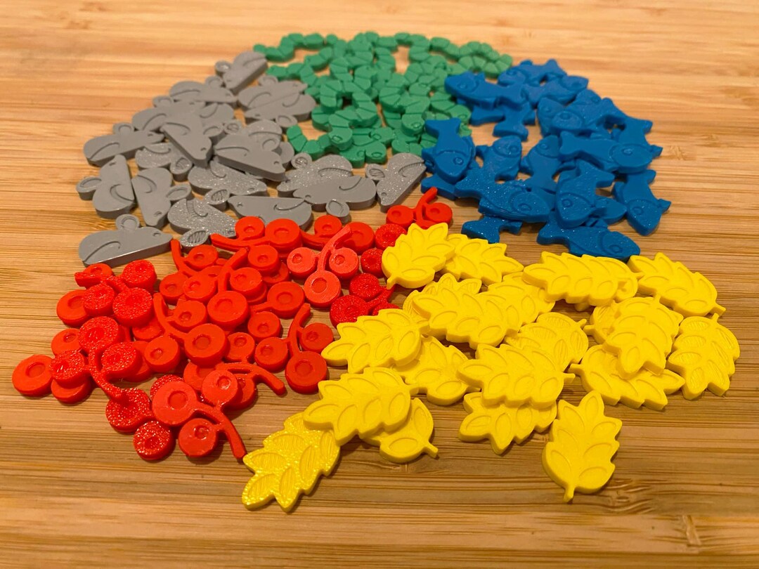Wingspan Upgraded Food Tokens: 3D Print Board Game Resource - Etsy ...