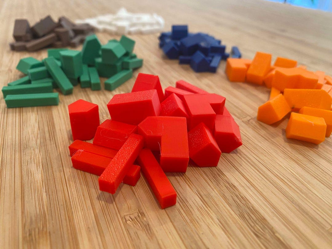 Catan Replacement Parts | Board Game Upgrade | Catan Pieces ...