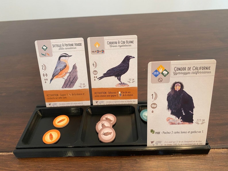 Board Game Card Holder Board Game Token Tray - Etsy