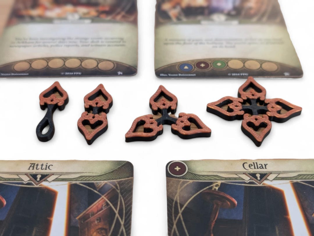 Arkham Horror LCG Premium Location Pointers | Marker Arrows for Board ...
