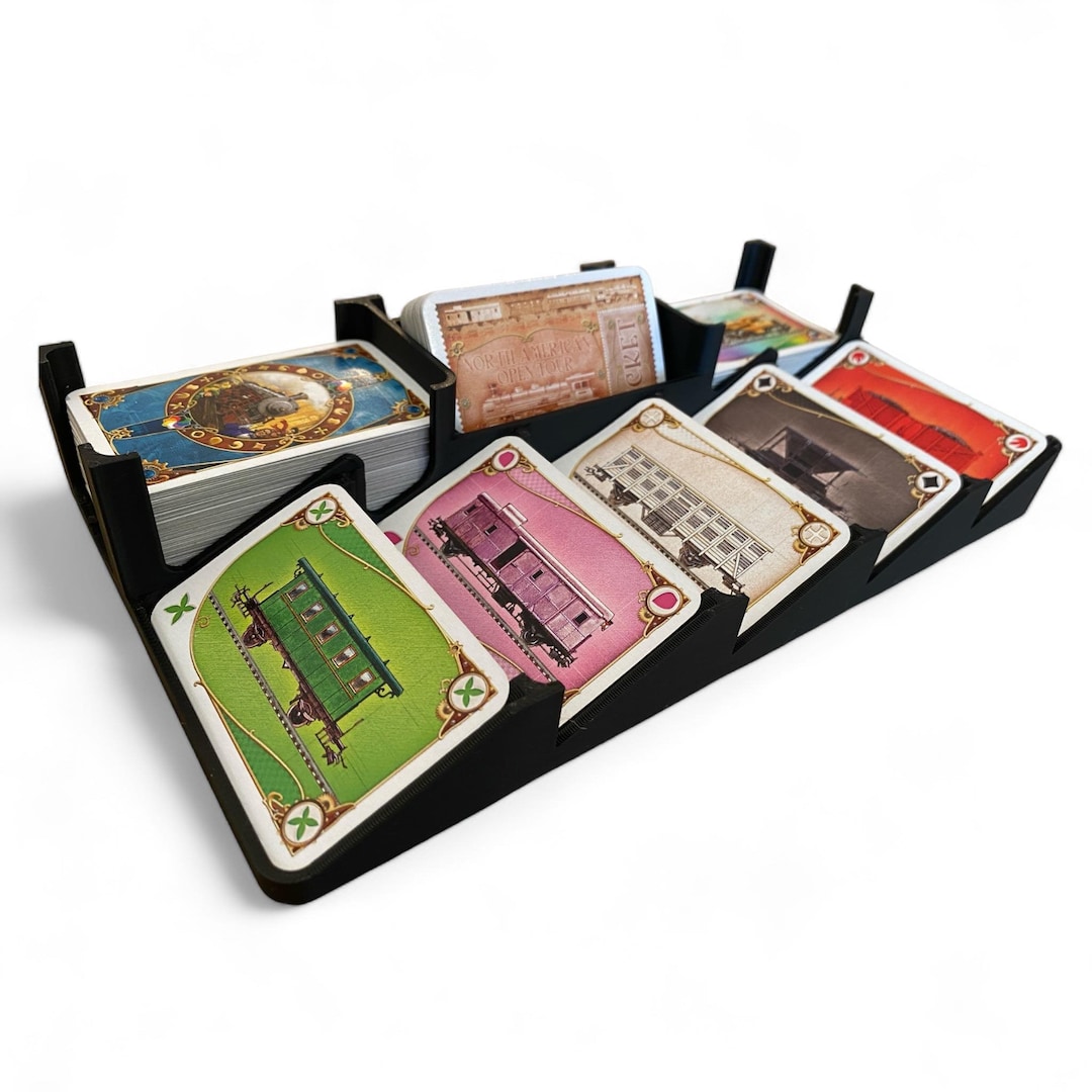 Ticket to Ride Cards Organizer - Ticket to Ride Board Game Upgrade - Etsy