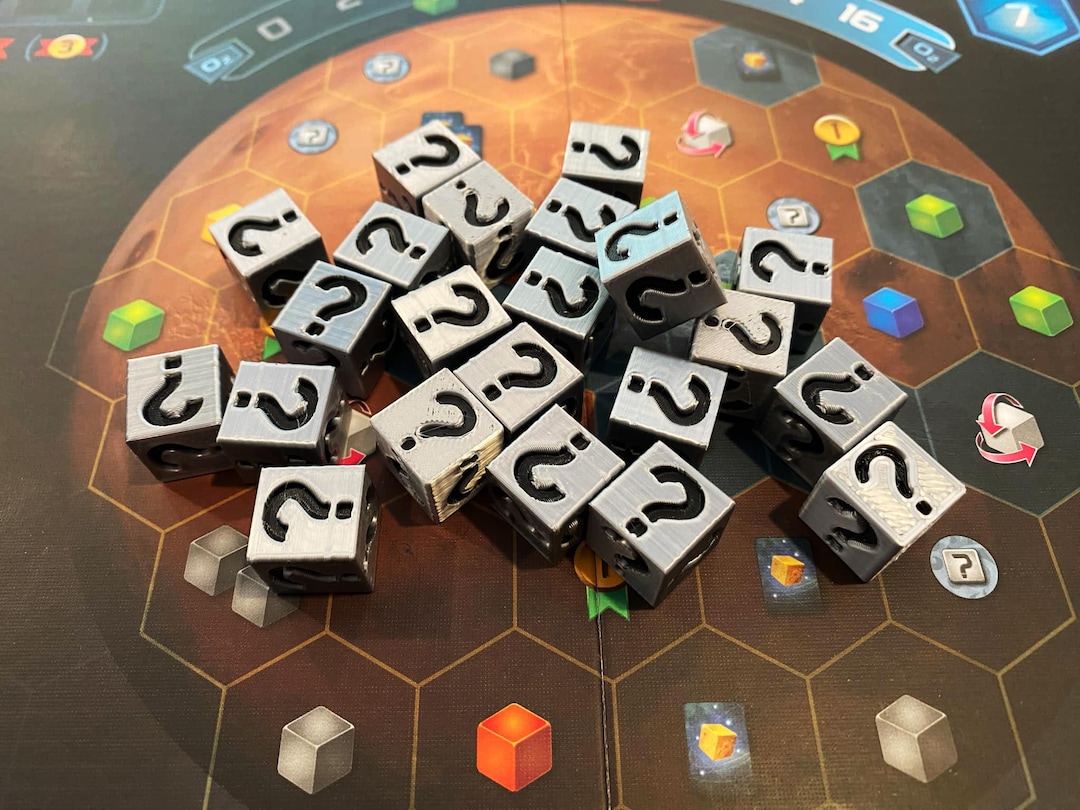 Terraforming Mars Dice Game Joker Dice - Etsy