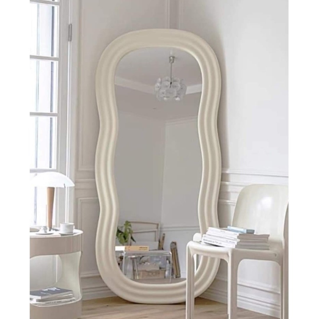 Wavy Bean Curd Mirror - Etsy