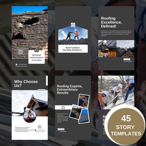 200 Social Media Templates for Roofing Business | Social Media Content ...