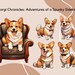 The Corgi Connection 21 Cliparts Pack Pembroke Corgi PNG - Etsy