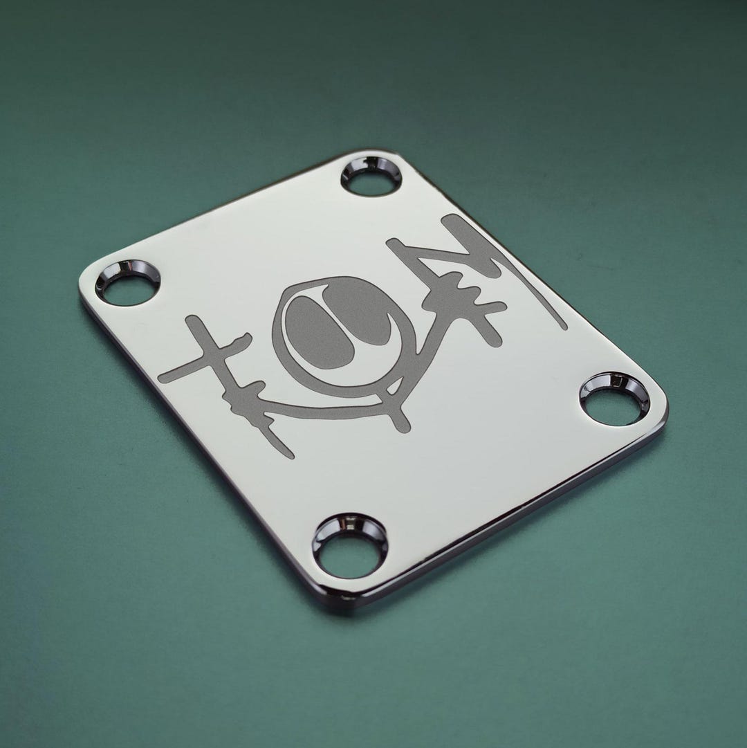 Tom Delonge Signature Guitar Neck Plate Re-issue (2023) – Deep Engraved ...