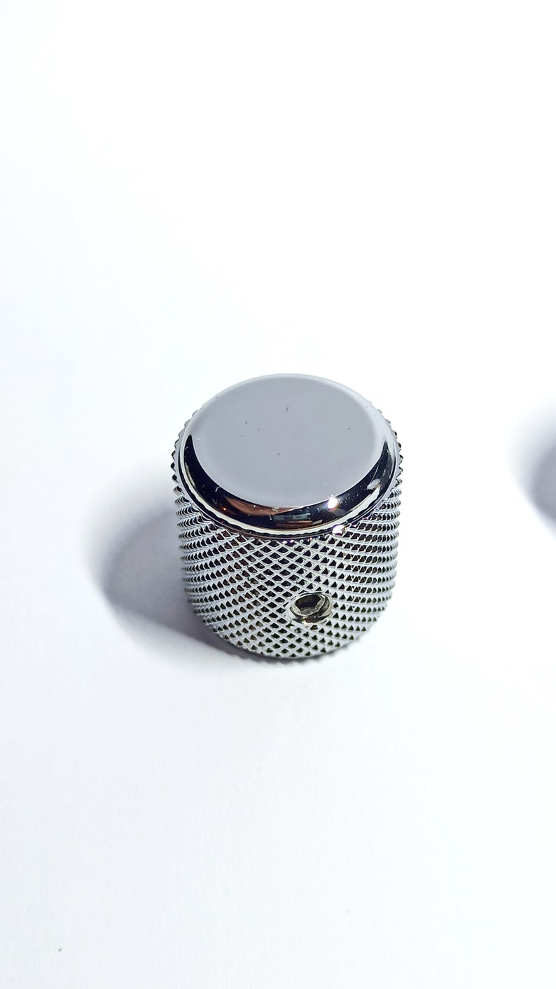 Chrome, Black, Gold Metal Guitar Knob for Telecaster, Starcaster ...
