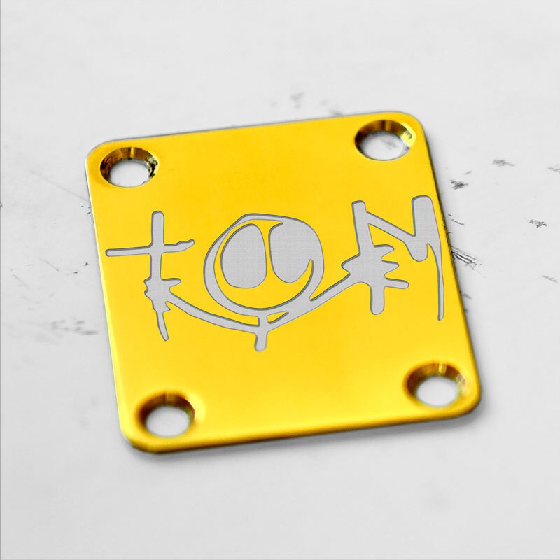 Neck Plate Tom Delonge 2023 Reissue Custom by Blaudez Guitars - Etsy