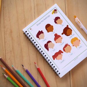 Printable Emotions Bundle Activity for Toddlers Feelings Montessori ...