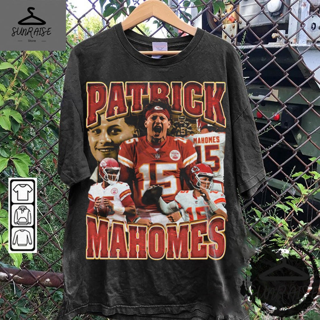 Patrick Mahomes Vintage 90s Graphic Style T-shirt Patrick - Etsy