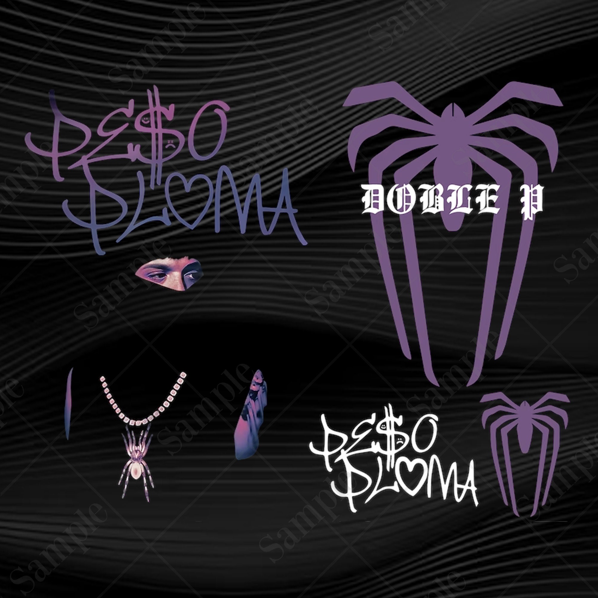 PESO PLUMA SPIDER Png Bundle Peso Pluma png / Peso Pulma - Etsy México