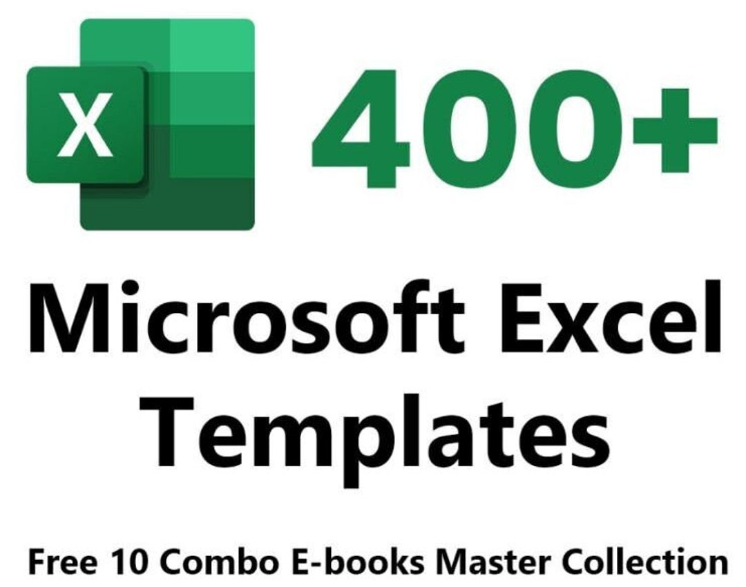 400 Microsoft Excel Templates Includes Business Financial Invoices Planner Time Sheet Payroll