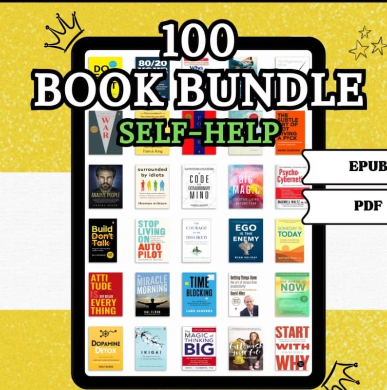 100 Books Combo Collection: Self-help | Personal Development - EPUB ...