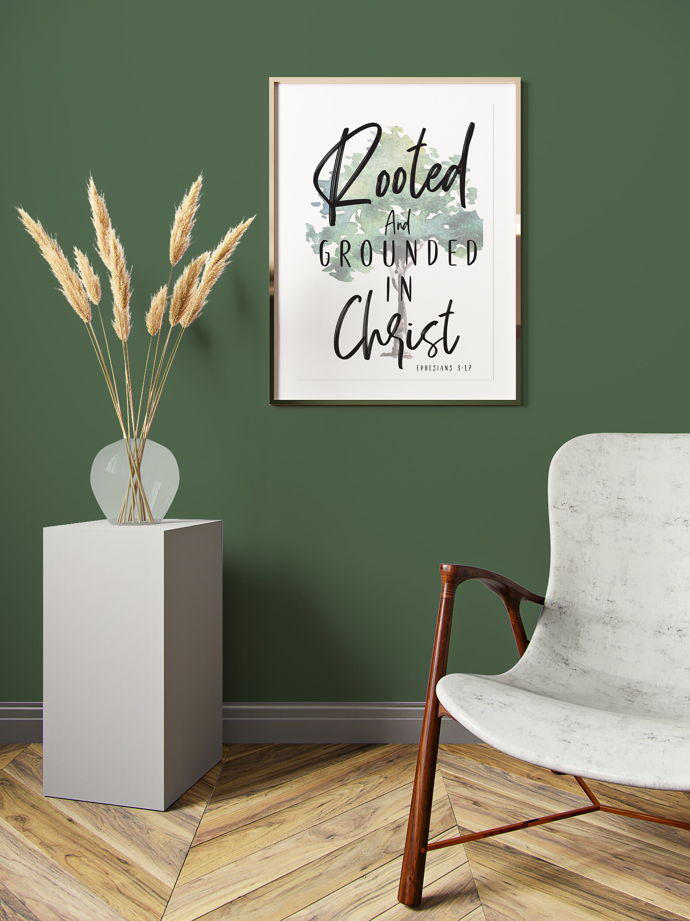 Rooted and Grounded Print - Etsy