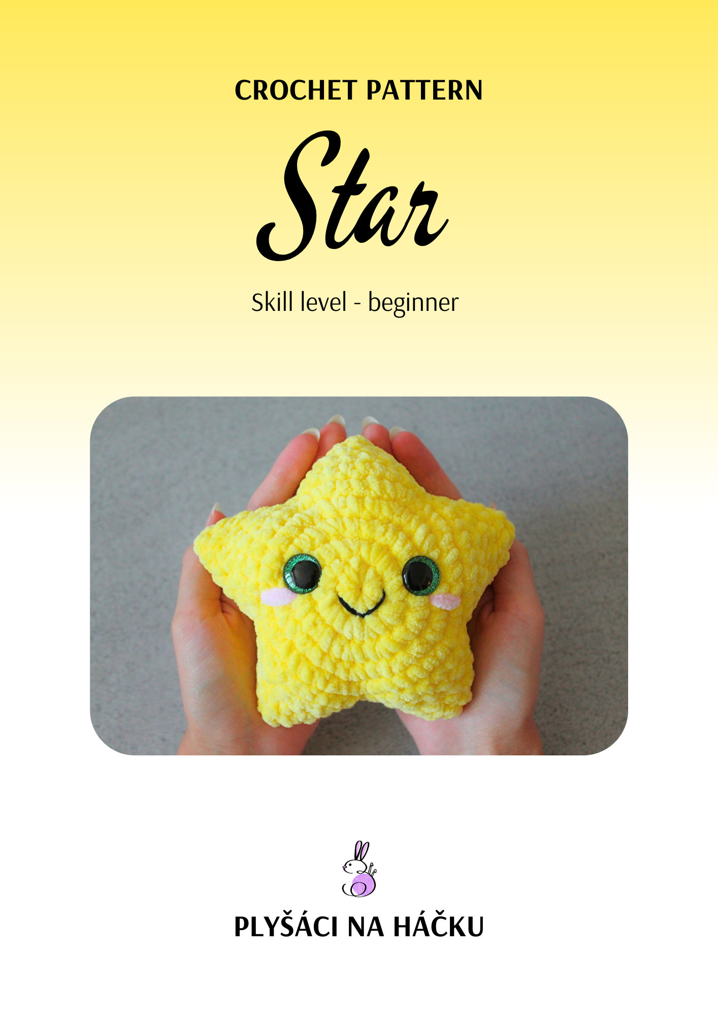 PATTERN: Plush Star Pdf Crochet Pattern - Amigurumi Star - English ...