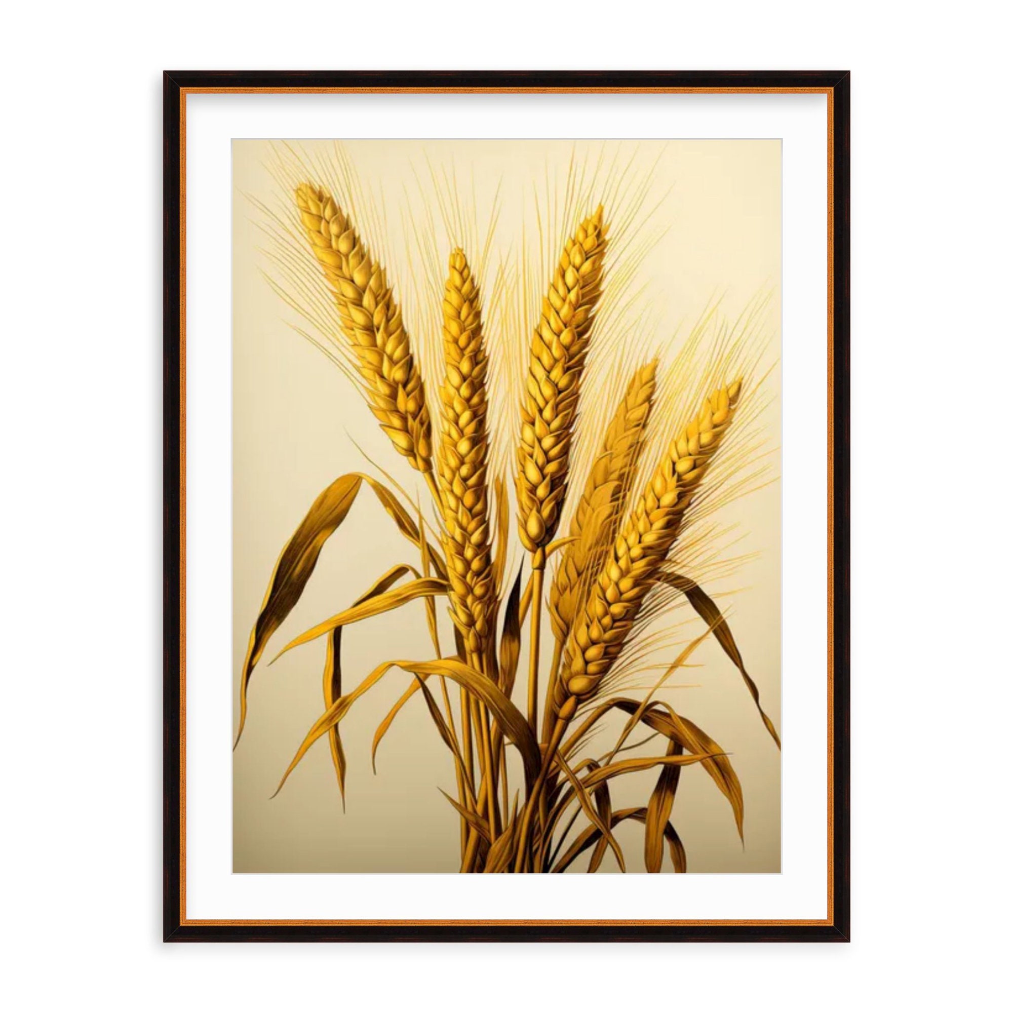 Wheat Plant Printable | Vintage Botanical | Digital Download | Wheat ...
